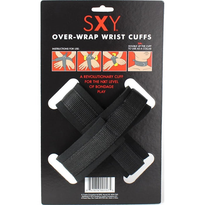 CreativeC SXY Deluxe Neoprene Cross Hand Cuffs