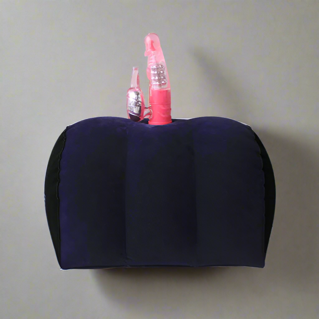 Daytona Inflatable Sex Positioning Half Dome Cushion with Toy Holder